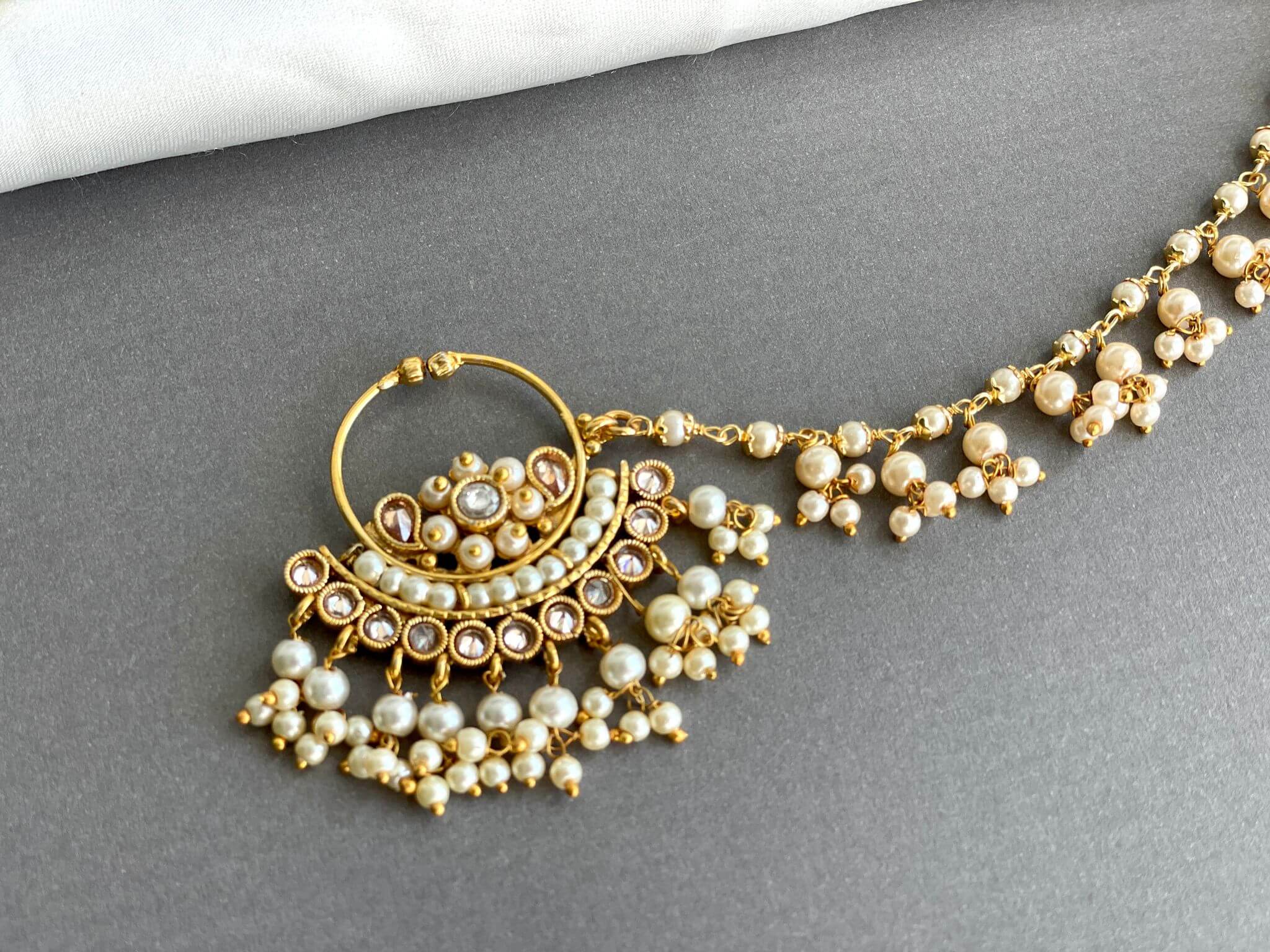 Small Bridal Nath – www.thejewelblitz.com